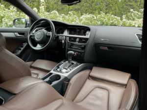 Black Audi A5 2012 in Riga, with an engine capacity of 1.80 L and mileage of 157 thousand km for 10990 €, photo 15 on AUTOMOTO.COM.LV