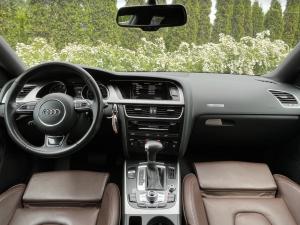 Black Audi A5 2012 in Riga, with an engine capacity of 1.80 L and mileage of 157 thousand km for 10990 €, photo 16 on AUTOMOTO.COM.LV