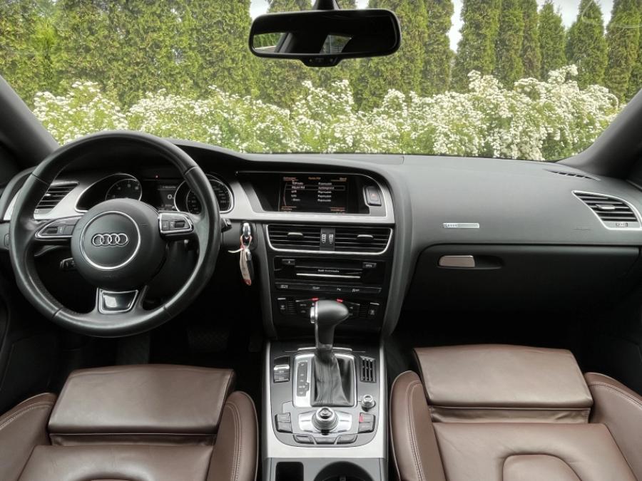 Black Audi A5 2012 in Riga, with an engine capacity of 1.80 L and mileage of 157 thousand km for 10990 €, photo 16 on AUTOMOTO.COM.LV
