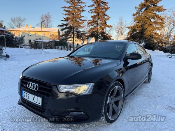 Melns Audi A5 2013 Tartu, ar dzinēja tilpumu 2.00 L un nobraukumu 215 tūkst. km par 9500 €, foto 1 vietnē AUTOMOTO.COM.LV