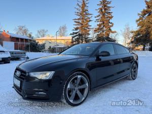 Black Audi A5 2013 in Tartu, with an engine capacity of 2.00 L and mileage of 215 thousand km for 9500 €, photo 4 on AUTOMOTO.COM.LV