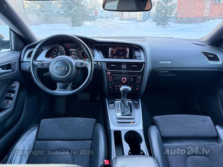 Black Audi A5 2013 in Tartu, with an engine capacity of 2.00 L and mileage of 215 thousand km for 9500 €, photo 13 on AUTOMOTO.COM.LV
