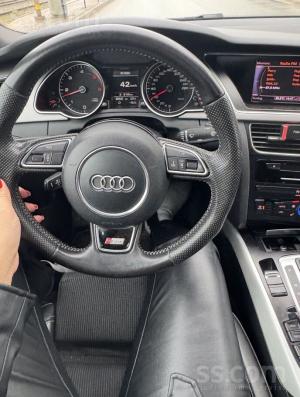 Black Audi A5 2013 in Liepaja, with an engine capacity of 2.00 L and mileage of 350 thousand km for 10750 €, photo 4 on AUTOMOTO.COM.LV