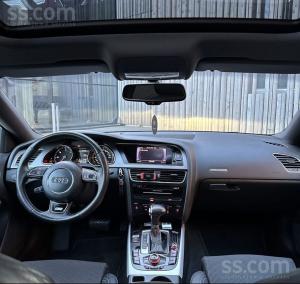 Black Audi A5 2013 in Liepaja, with an engine capacity of 2.00 L and mileage of 350 thousand km for 10750 €, photo 5 on AUTOMOTO.COM.LV