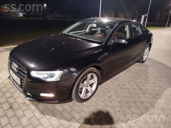 Black Audi A5 2013 in Riga, with an engine capacity of 3.00 L and mileage of 205 thousand km for 8000 €, photo 1 on AUTOMOTO.COM.LV