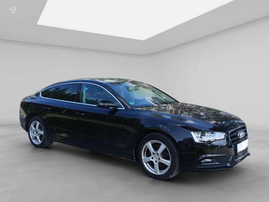 Black Audi A5 2013 in Vilnius, with an engine capacity of 2.00 L and mileage of 89 thousand km for 9490 €, photo 6 on AUTOMOTO.COM.LV