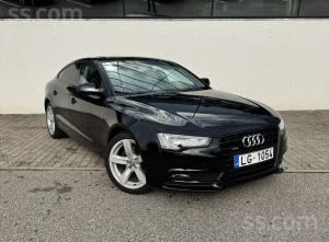 Melns Audi A5 2013 Rīga, ar dzinēja tilpumu 3.00 L un nobraukumu 201 tūkst. km par 10500 €, foto  vietnē AUTOMOTO.COM.LV