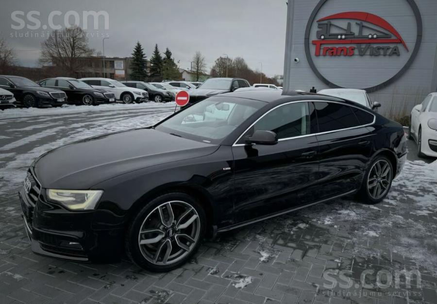 Melns Audi A5 2014 Telšiai, ar dzinēja tilpumu 2.00 L un nobraukumu 257 tūkst. km par 10699 €, foto 7 vietnē AUTOMOTO.COM.LV