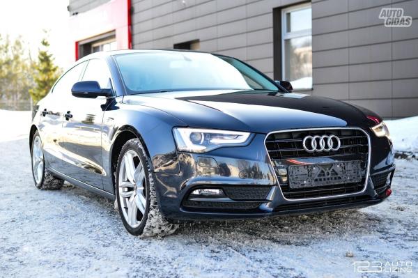 Melns Audi A5 2014 Kretinga, ar dzinēja tilpumu 2.00 L un nobraukumu 127 tūkst. km par 14500 €, foto 4 vietnē AUTOMOTO.COM.LV
