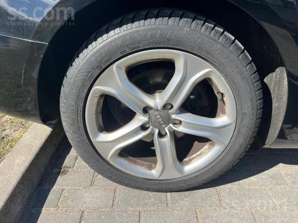 Black Audi A5 2014 in Liepaja, with an engine capacity of 2.00 L and mileage of 250 thousand km for 2900 €, photo 5 on AUTOMOTO.COM.LV