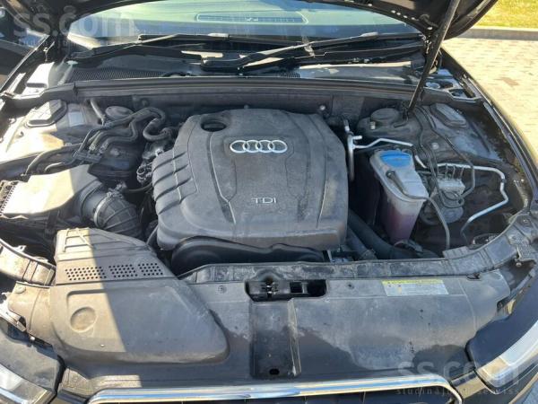 Black Audi A5 2014 in Liepaja, with an engine capacity of 2.00 L and mileage of 250 thousand km for 2900 €, photo 7 on AUTOMOTO.COM.LV
