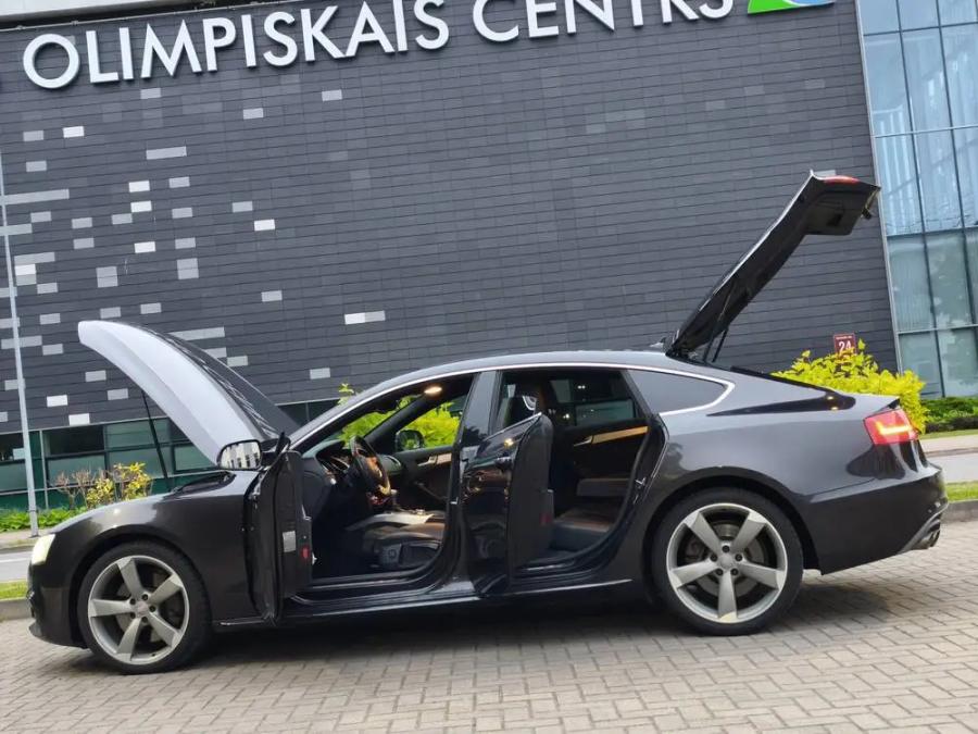 Melns Audi A5 2014 Jelgava, ar dzinēja tilpumu 3.00 L un nobraukumu 213 tūkst. km par 10990 €, foto 10 vietnē AUTOMOTO.COM.LV