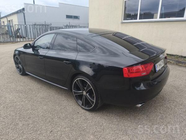 Черный Ауди А5 2014 в Цесис, объемом двигателя 1.80 л и пробегом 295 тыс. км за 6995 €, фото 3 на AUTOMOTO.COM.LV