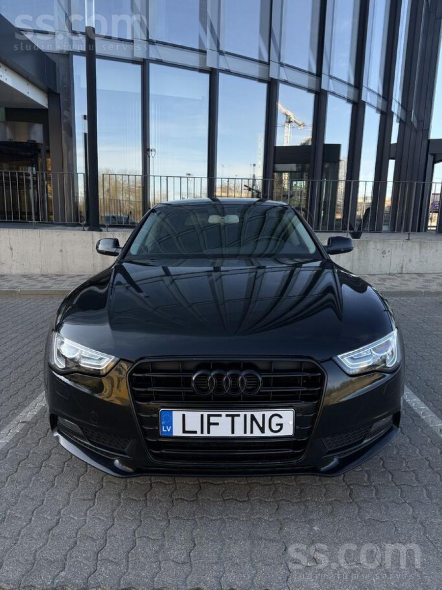 Melns Audi A5 2015 Rīga, ar dzinēja tilpumu 2.00 L un nobraukumu 254 tūkst. km par 12000 €, foto 1 vietnē AUTOMOTO.COM.LV