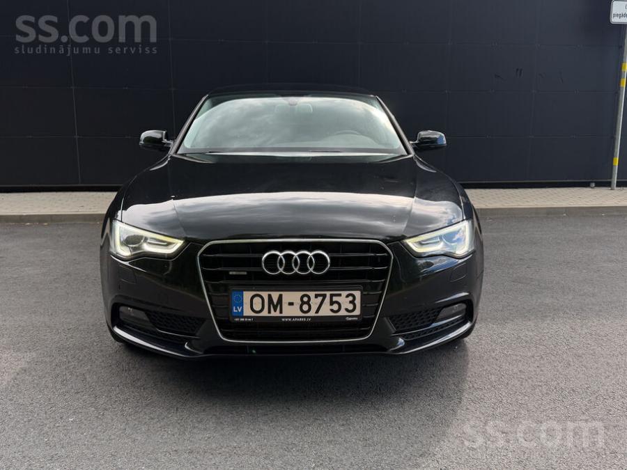 Black Audi A5 2015 in Jelgava, with an engine capacity of 3.00 L and mileage of 260 thousand km for 12995 €, photo 3 on AUTOMOTO.COM.LV