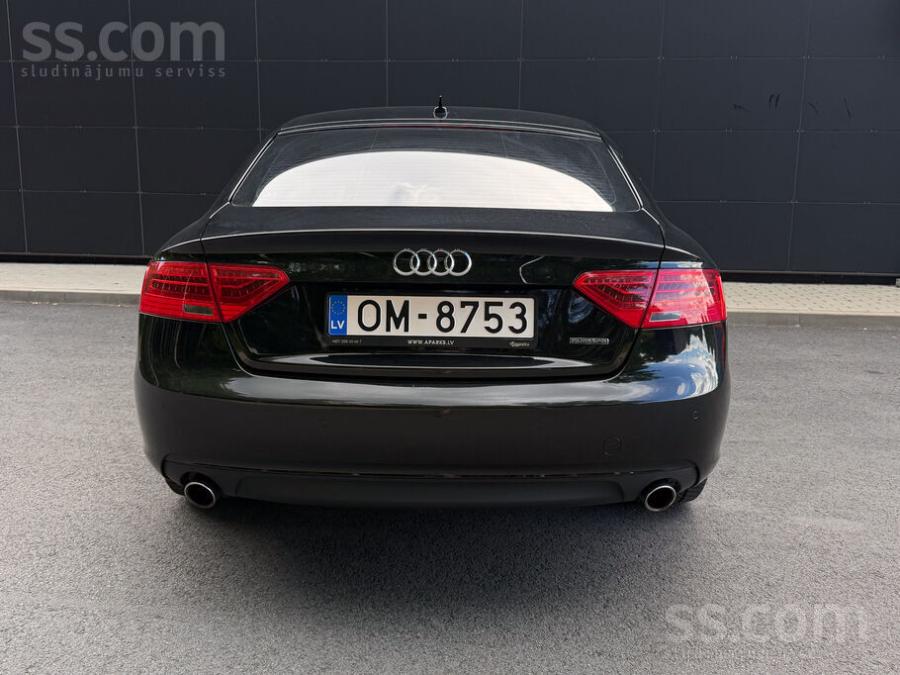 Black Audi A5 2015 in Jelgava, with an engine capacity of 3.00 L and mileage of 260 thousand km for 12995 €, photo 7 on AUTOMOTO.COM.LV