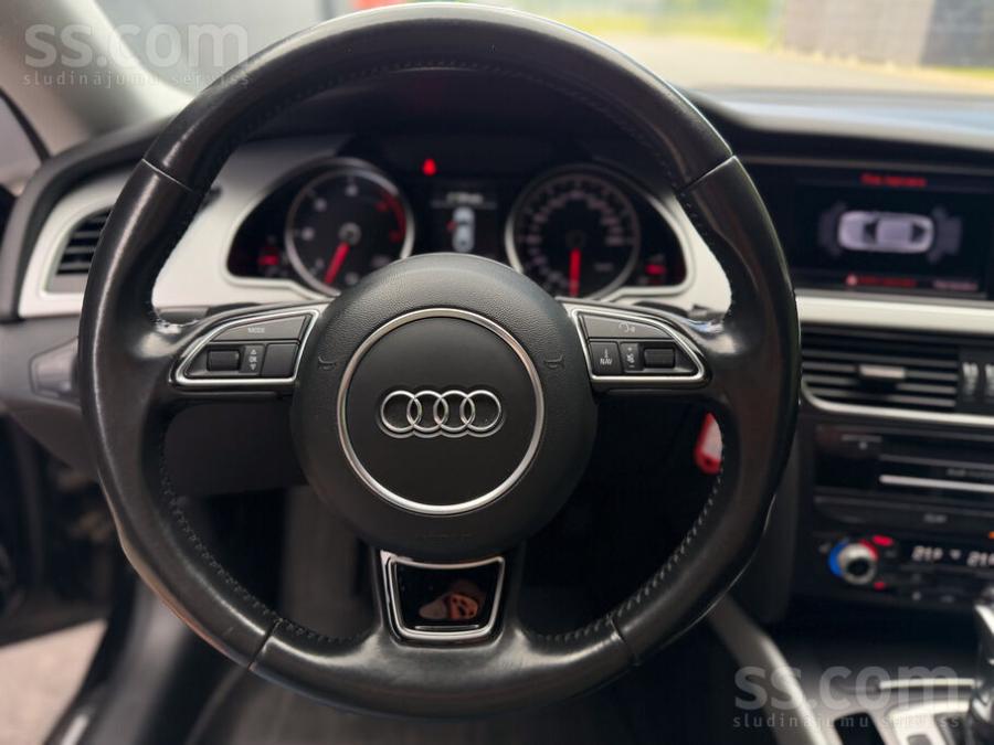 Black Audi A5 2015 in Jelgava, with an engine capacity of 3.00 L and mileage of 260 thousand km for 12995 €, photo 23 on AUTOMOTO.COM.LV