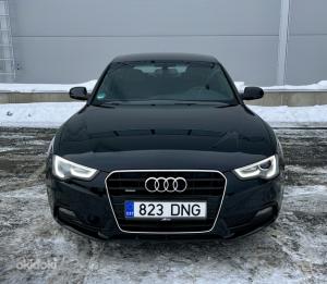 Melns Audi A5 2015 Tallina, ar dzinēja tilpumu 3.00 L un nobraukumu 138 tūkst. km par 15000 €, foto  vietnē AUTOMOTO.COM.LV