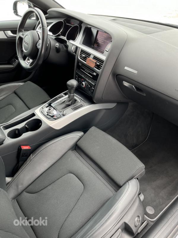 Black Audi A5 2015 in Tallinn, with an engine capacity of 3.00 L and mileage of 138 thousand km for 15000 €, photo 9 on AUTOMOTO.COM.LV
