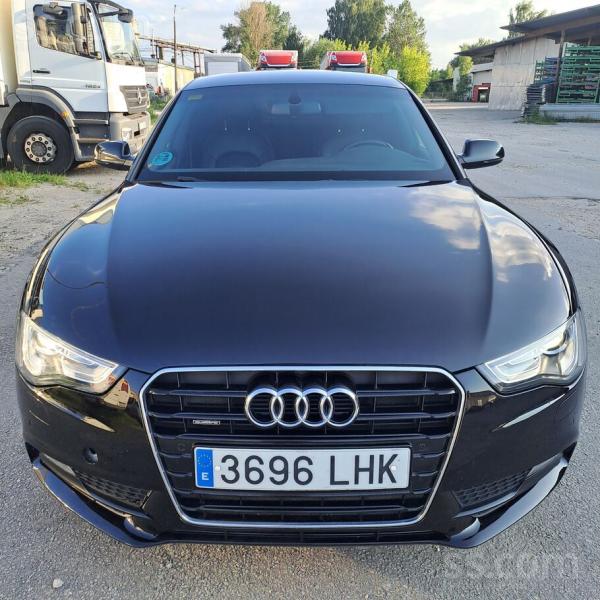 Melns Audi A5 2015 Rīga, ar dzinēja tilpumu 3.00 L un nobraukumu 0 tūkst. km par 12800 €, foto 1 vietnē AUTOMOTO.COM.LV