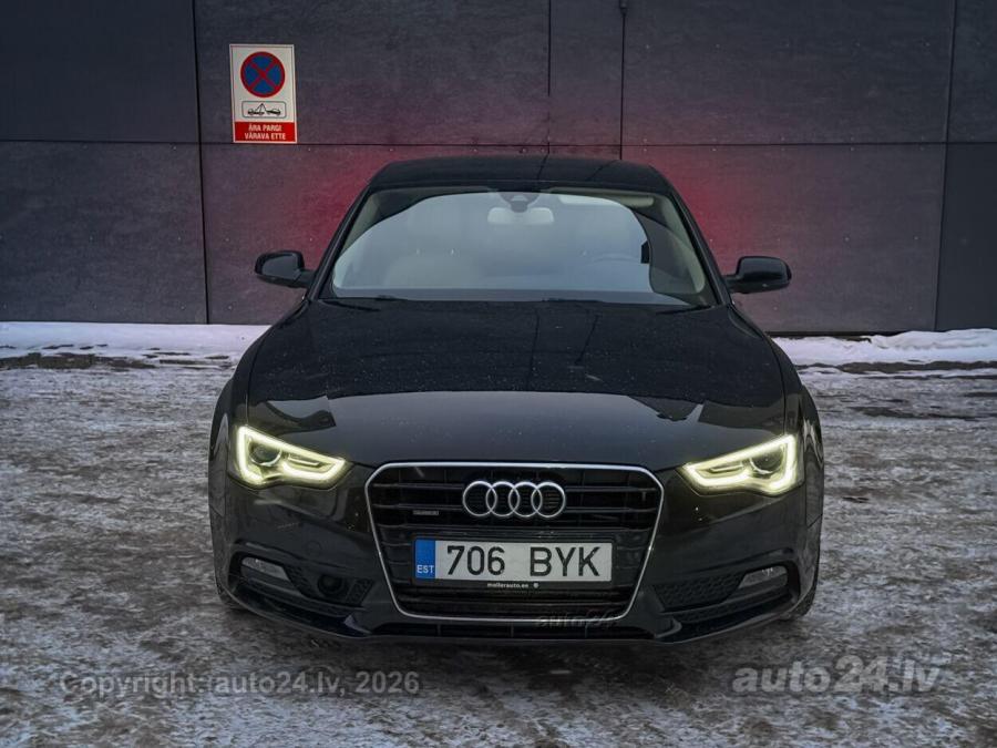 Melns Audi A5 2016 Pērnava, ar dzinēja tilpumu 3.00 L un nobraukumu 230 tūkst. km par 14490 €, foto 1 vietnē AUTOMOTO.COM.LV