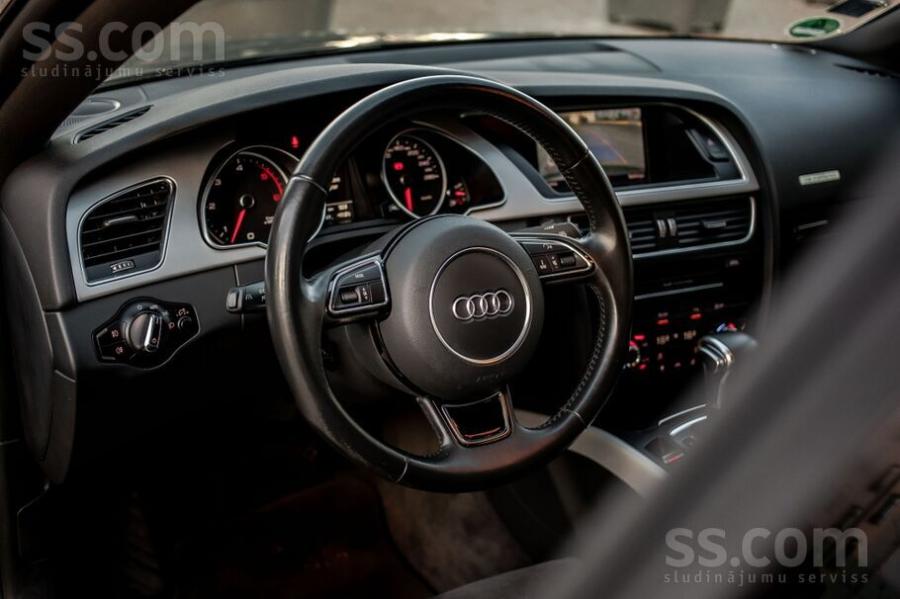 Melns Audi A5 2016 Rīga, ar dzinēja tilpumu 3.00 L un nobraukumu 273 tūkst. km par 12947 €, foto 4 vietnē AUTOMOTO.COM.LV