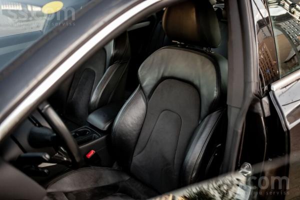 Black Audi A5 2016 in Riga, with an engine capacity of 3.00 L and mileage of 273 thousand km for 12947 €, photo 6 on AUTOMOTO.COM.LV