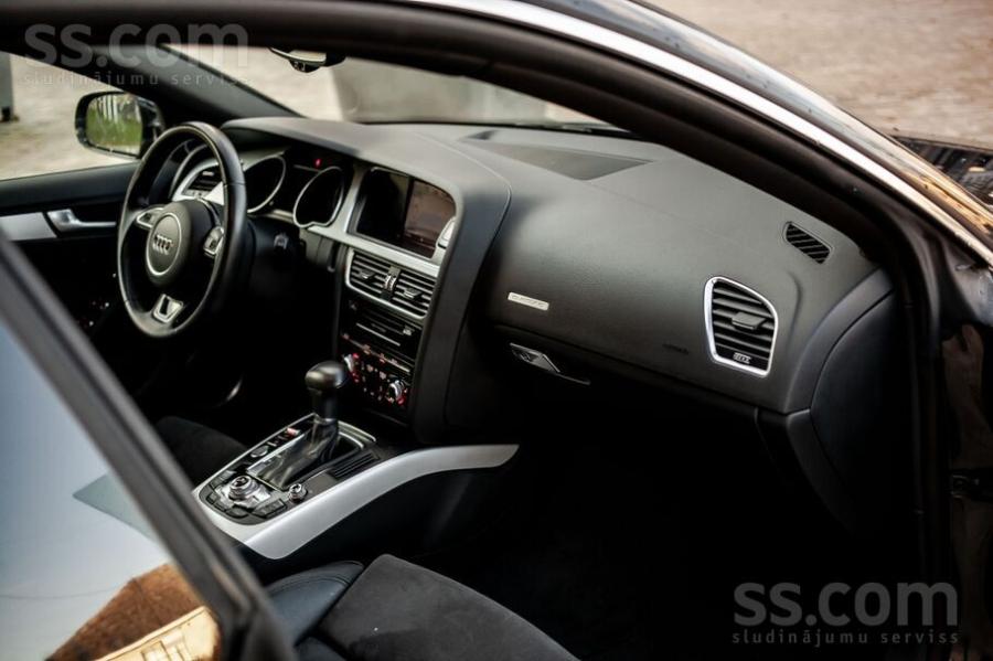 Melns Audi A5 2016 Rīga, ar dzinēja tilpumu 3.00 L un nobraukumu 273 tūkst. km par 12947 €, foto 8 vietnē AUTOMOTO.COM.LV