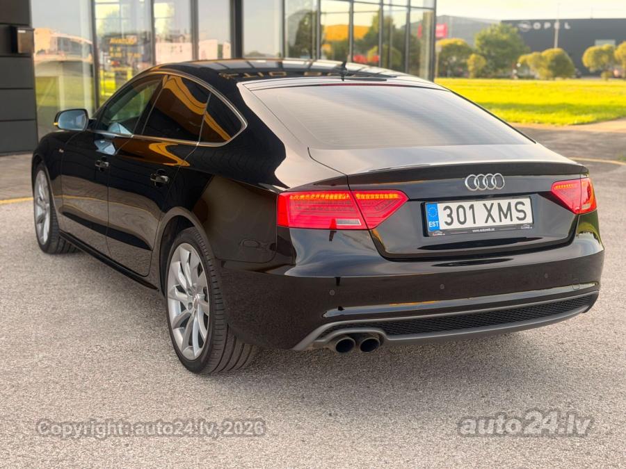 Black Audi A5 2016 in Tallinn, with an engine capacity of 2.00 L and mileage of 200 thousand km for 15900 €, photo 7 on AUTOMOTO.COM.LV