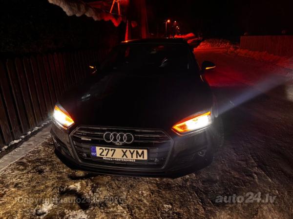 Black Audi A5 2017 in Tallinn, with an engine capacity of 3.00 L and mileage of 146 thousand km for 26600 €, photo 6 on AUTOMOTO.COM.LV