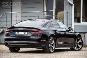 Melns Audi A5 2017 Tukums, ar dzinēja tilpumu 3.00 L un nobraukumu 194 tūkst. km par 19500 €, foto 6 vietnē AUTOMOTO.COM.LV