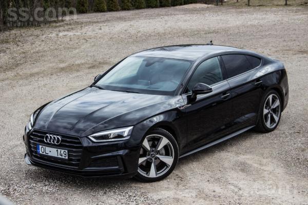Black Audi A5 2017 in Tukums, with an engine capacity of 3.00 L and mileage of 194 thousand km for 19500 €, photo 6 on AUTOMOTO.COM.LV