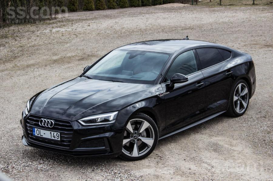 Melns Audi A5 2017 Tukums, ar dzinēja tilpumu 3.00 L un nobraukumu 194 tūkst. km par 19500 €, foto 7 vietnē AUTOMOTO.COM.LV
