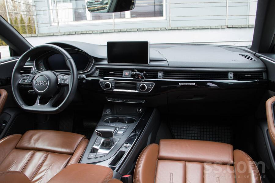 Melns Audi A5 2017 Tukums, ar dzinēja tilpumu 3.00 L un nobraukumu 194 tūkst. km par 19500 €, foto 9 vietnē AUTOMOTO.COM.LV