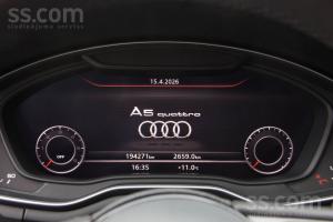 Melns Audi A5 2017 Tukums, ar dzinēja tilpumu 3.00 L un nobraukumu 194 tūkst. km par 19500 €, foto 18 vietnē AUTOMOTO.COM.LV