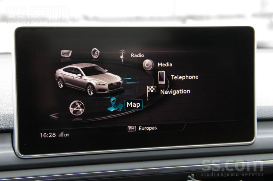 Melns Audi A5 2017 Tukums, ar dzinēja tilpumu 3.00 L un nobraukumu 194 tūkst. km par 19500 €, foto 23 vietnē AUTOMOTO.COM.LV