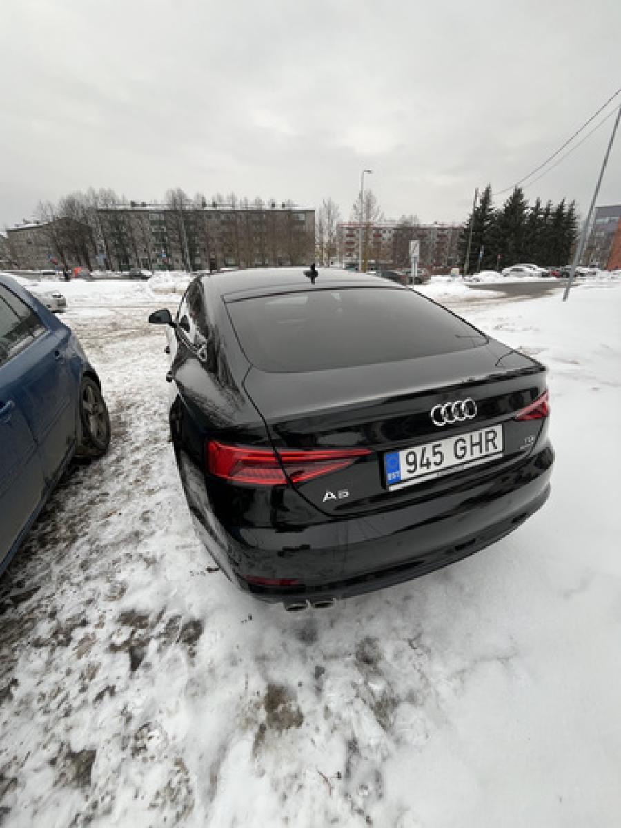 Черный Ауди А5 2017 в Таллин, объемом двигателя 2.00 л и пробегом 140 тыс. км за 23000 €, фото 3 на AUTOMOTO.COM.LV
