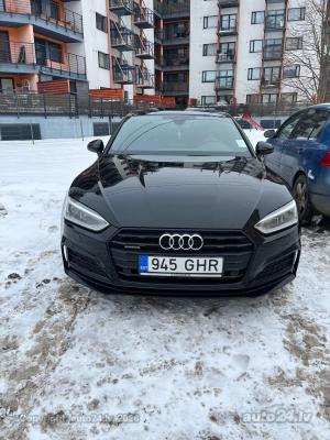 Black Audi A5 2017 in Tallinn, with an engine capacity of 2.00 L and mileage of 139 thousand km for 22000 €, photo  on AUTOMOTO.COM.LV