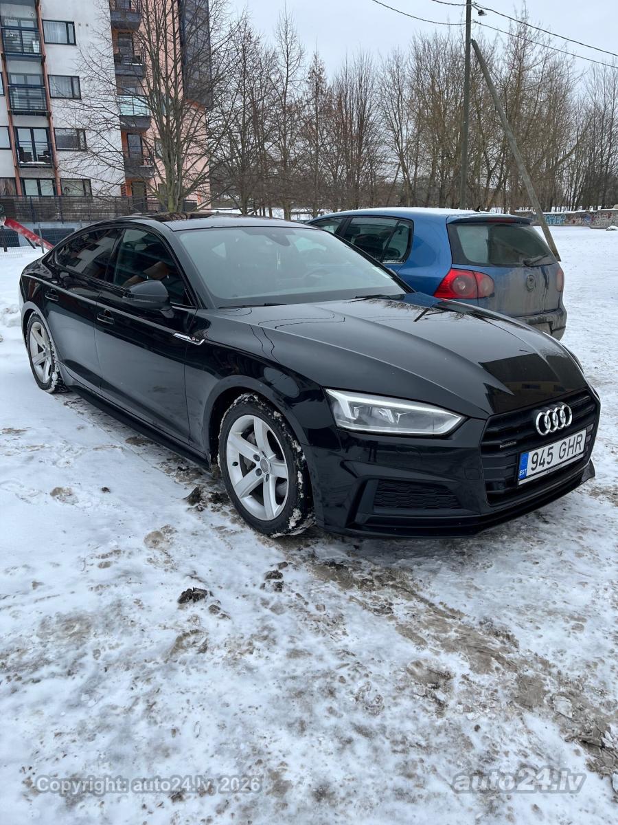 Melns Audi A5 2017 Tallina, ar dzinēja tilpumu 2.00 L un nobraukumu 139 tūkst. km par 22000 €, foto 4 vietnē AUTOMOTO.COM.LV