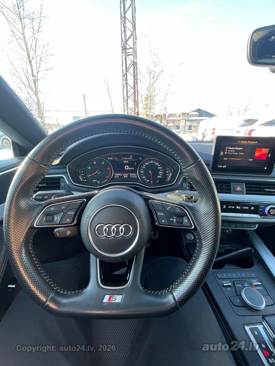 Melns Audi A5 2017 Tallina, ar dzinēja tilpumu 2.00 L un nobraukumu 139 tūkst. km par 22000 €, foto 7 vietnē AUTOMOTO.COM.LV