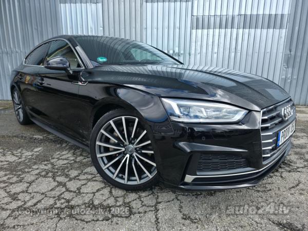 Black Audi A5 2017 in Tallinn, with an engine capacity of 3.00 L and mileage of 207 thousand km for 19950 €, photo 1 on AUTOMOTO.COM.LV
