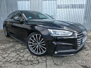 Melns Audi A5 2017 Tallina, ar dzinēja tilpumu 3.00 L un nobraukumu 207 tūkst. km par 19950 €, foto  vietnē AUTOMOTO.COM.LV
