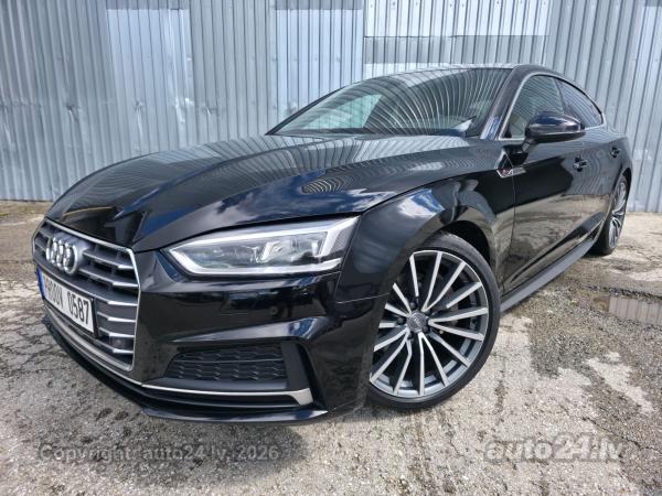 Black Audi A5 2017 in Tallinn, with an engine capacity of 3.00 L and mileage of 207 thousand km for 19950 €, photo 2 on AUTOMOTO.COM.LV
