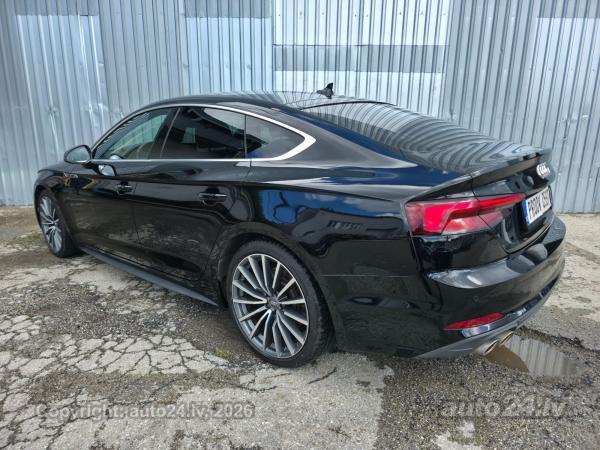 Black Audi A5 2017 in Tallinn, with an engine capacity of 3.00 L and mileage of 207 thousand km for 19950 €, photo 4 on AUTOMOTO.COM.LV