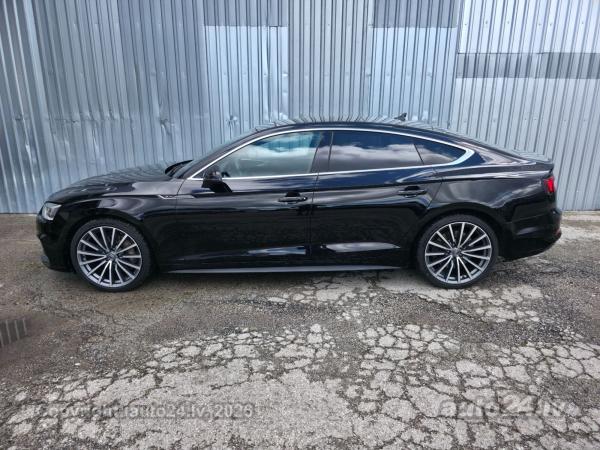 Black Audi A5 2017 in Tallinn, with an engine capacity of 3.00 L and mileage of 207 thousand km for 19950 €, photo 6 on AUTOMOTO.COM.LV