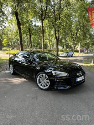Melns Audi A5 2017 Rīga, ar dzinēja tilpumu 2.00 L un nobraukumu 247 tūkst. km par 17200 €, foto  vietnē AUTOMOTO.COM.LV