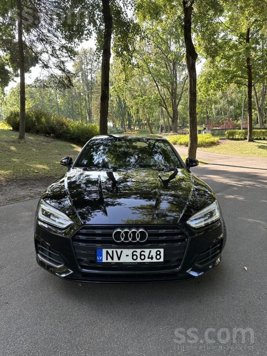 Melns Audi A5 2017 Rīga, ar dzinēja tilpumu 2.00 L un nobraukumu 247 tūkst. km par 17200 €, foto 3 vietnē AUTOMOTO.COM.LV