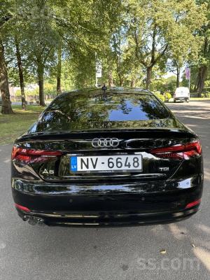 Melns Audi A5 2017 Rīga, ar dzinēja tilpumu 2.00 L un nobraukumu 247 tūkst. km par 17200 €, foto 6 vietnē AUTOMOTO.COM.LV