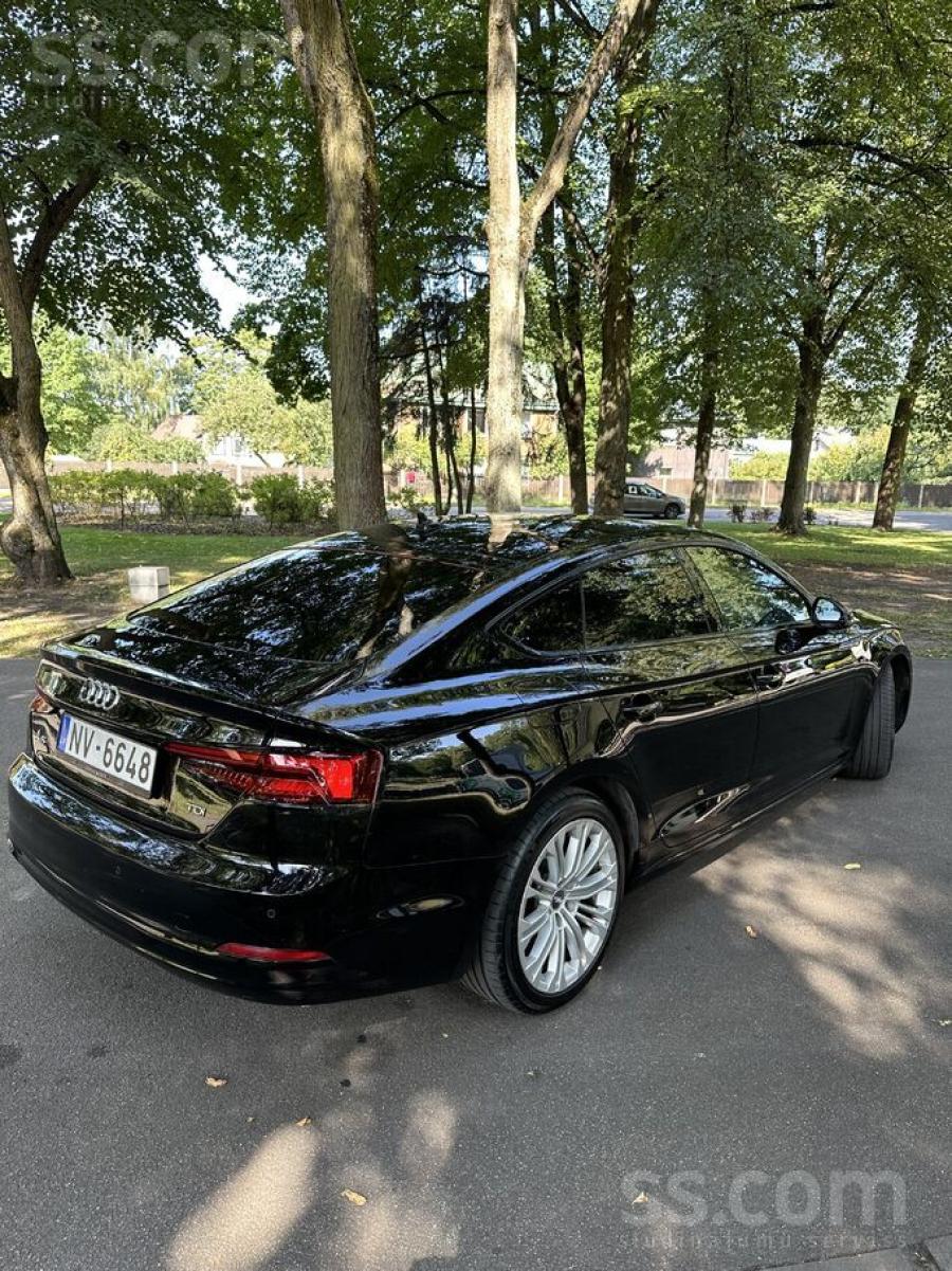 Melns Audi A5 2017 Rīga, ar dzinēja tilpumu 2.00 L un nobraukumu 247 tūkst. km par 17200 €, foto 7 vietnē AUTOMOTO.COM.LV