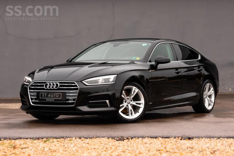 Melns Audi A5 2018 Jelgava, ar dzinēja tilpumu 2.00 L un nobraukumu 210 tūkst. km par 17500 €, foto 1 vietnē AUTOMOTO.COM.LV